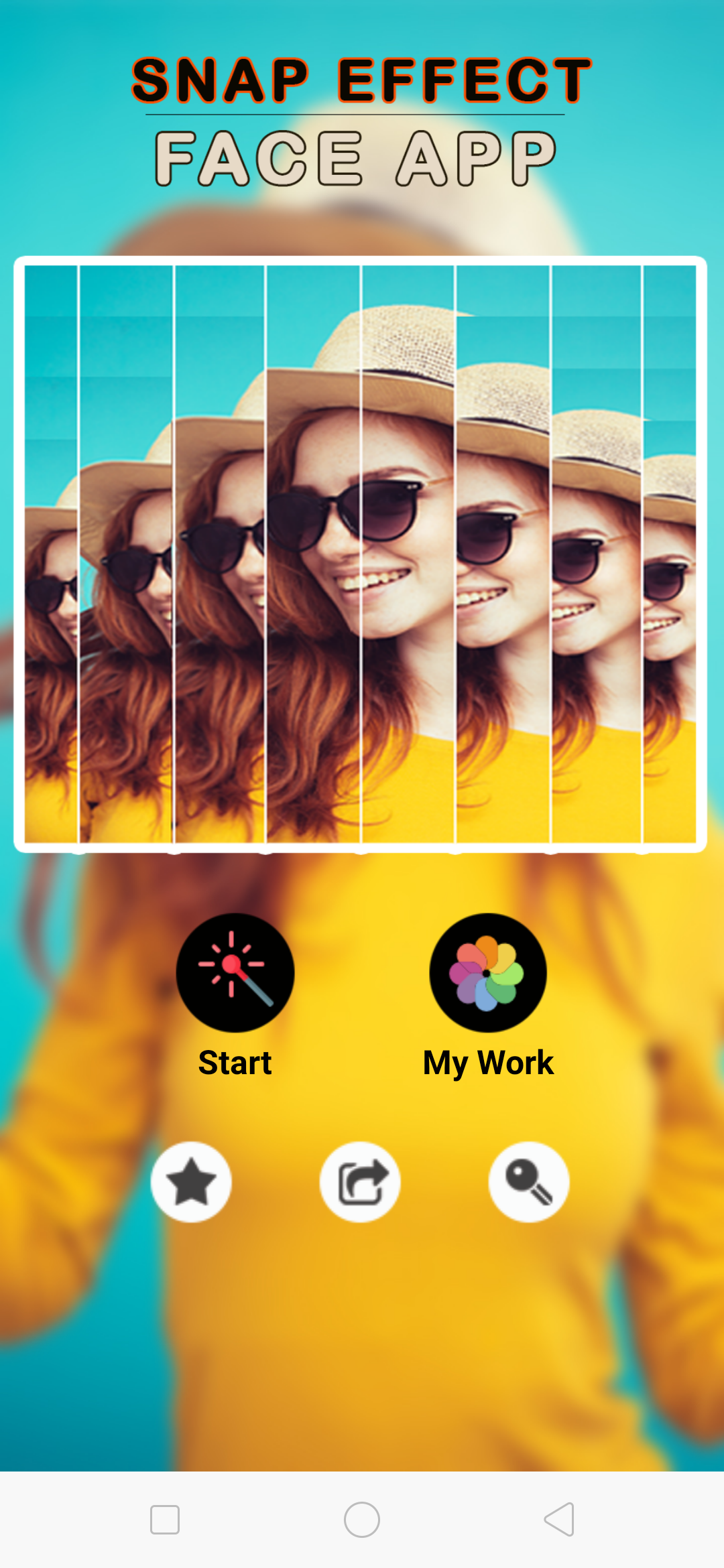 Crazy Snap face effect android app source code ( android 10 ) by krishnadevelopers
